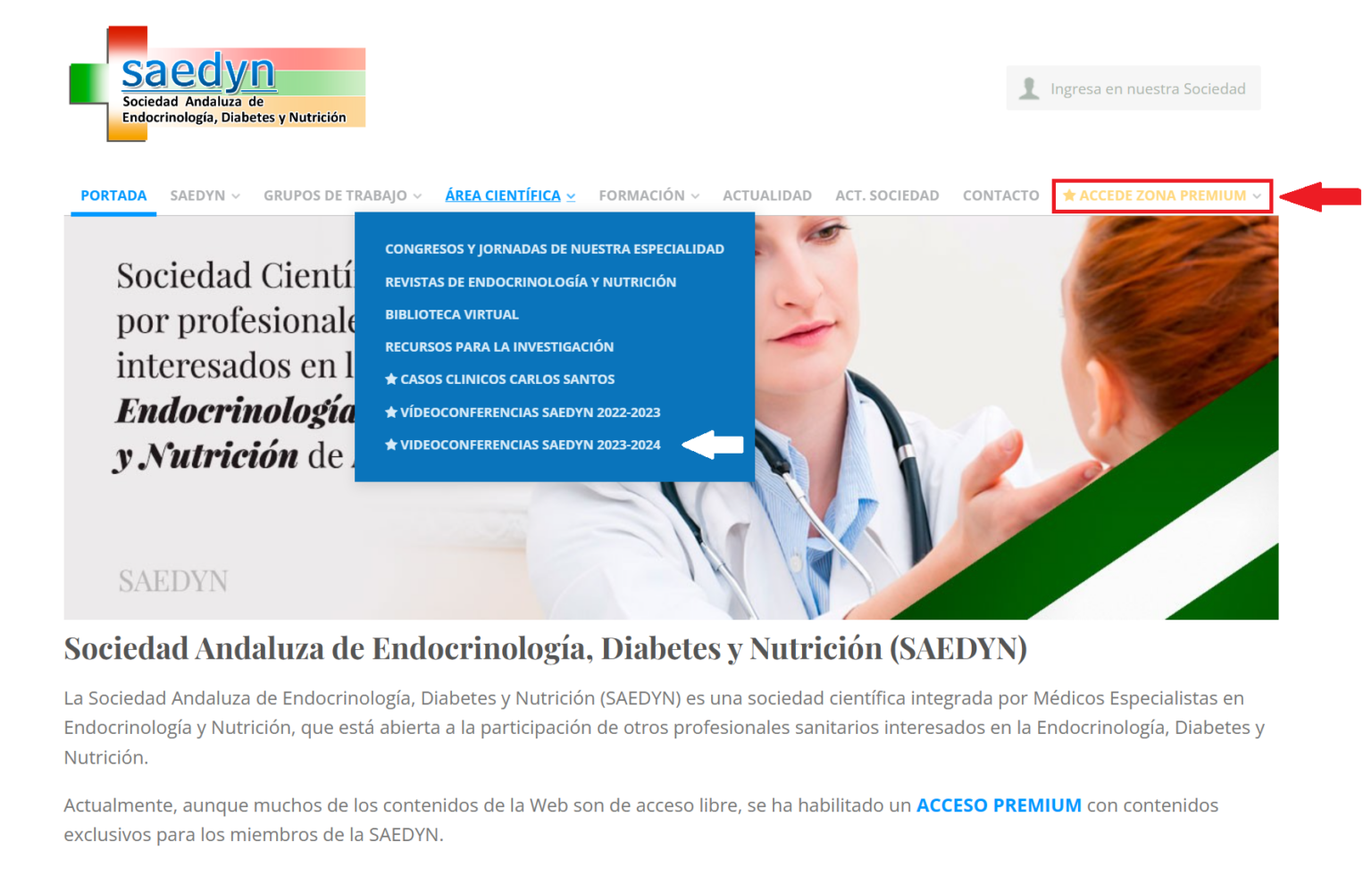 Videoconferencia SAEDYN: Manejo del Síndrome de Turner - SAEDYN