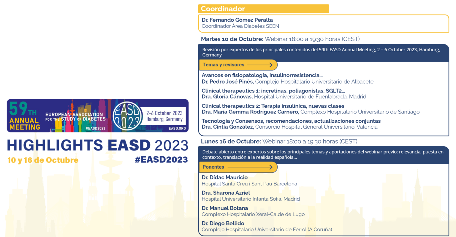 Highlights EASD 2023 - SAEDYN