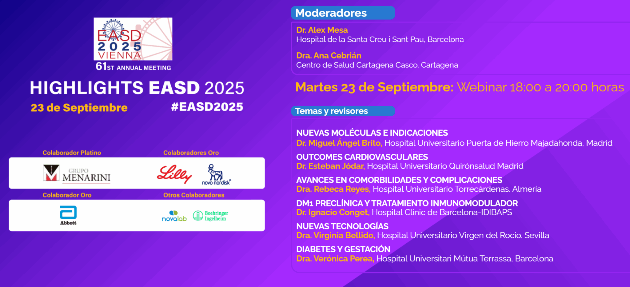 Highlights EASD 2025 - SAEDYN